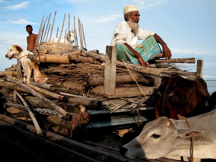 Lifeline of Char (River Island)s of Brahmaputra River in Indian State ...