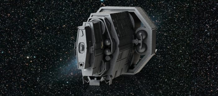 Spaceship - Solidworks assignment by Adam Robinson at Coroflot.com