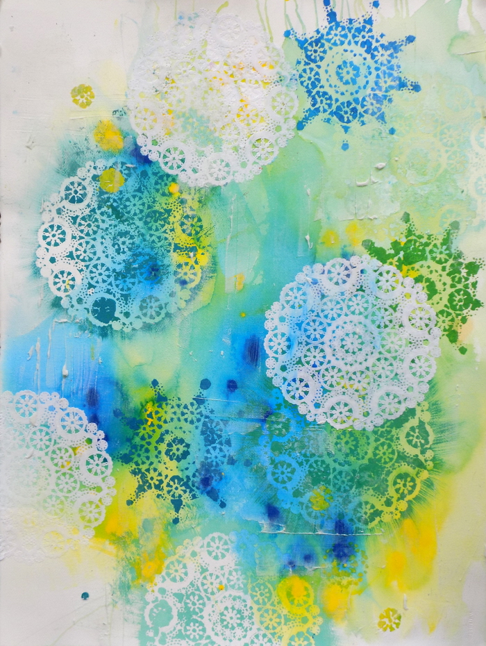 Acrylic Based Media by Caitlin Nelson at Coroflot.com