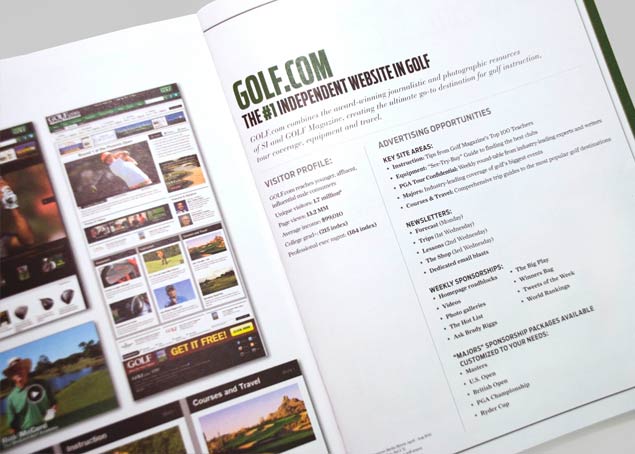 An upload by Matthew Accetta on Coroflot: to the project Golf Sales ...