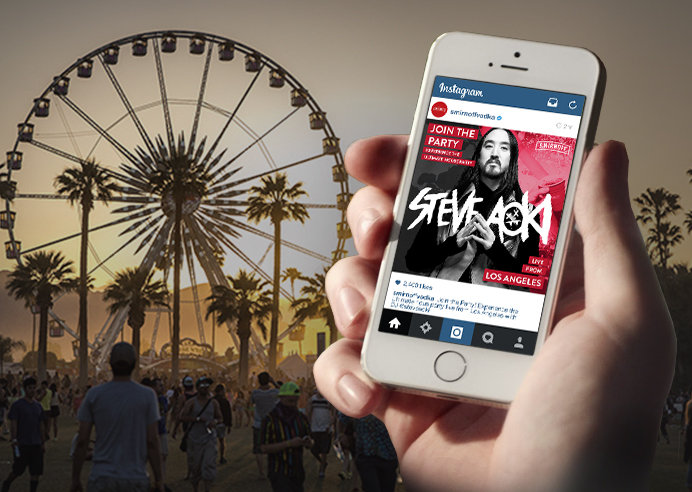 Smirnoff Festival Pitch Assets by Matthew Accetta at Coroflot.com