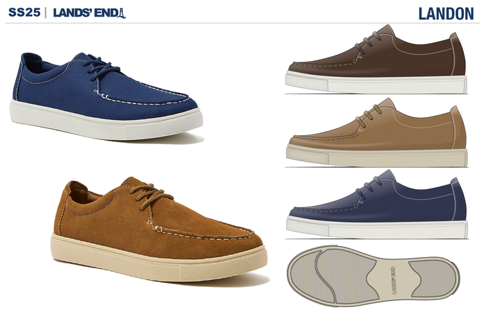 An upload by David Paul Webb on Coroflot: to the project Lands' End S|S2025 Season