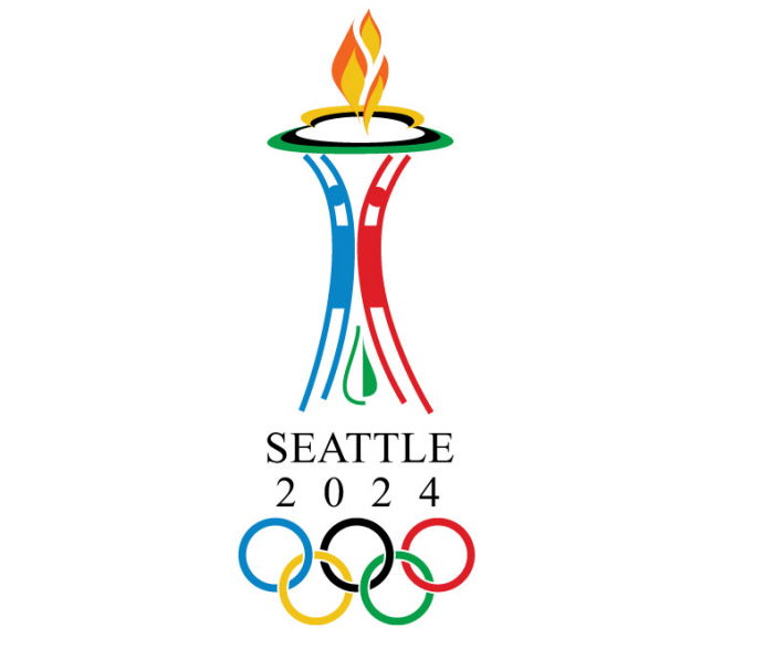 Seattle Olympics concept logo by Robert Penner at Coroflot.com