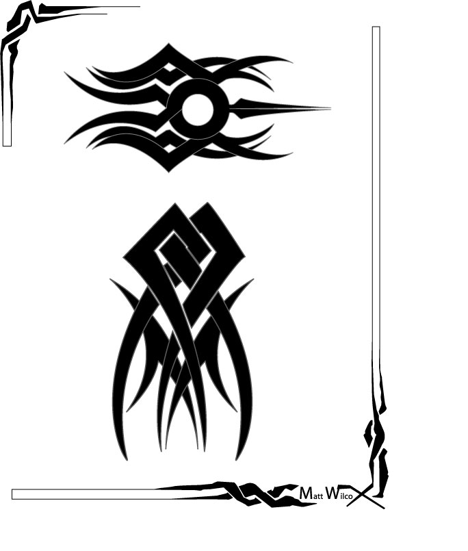 2D Line Art by Matt Wilcox at Coroflot.com