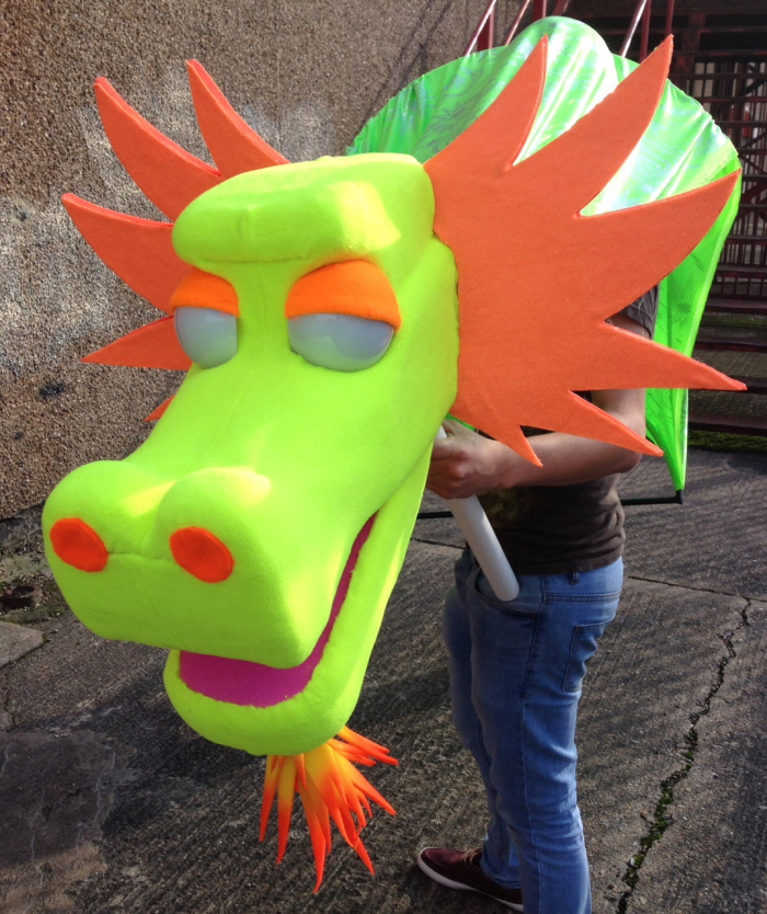 Giant Chinese Dragon UV Puppet by Creative Productions Puppets at ...