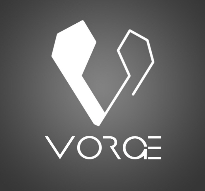 Vorge company logo design by Luke Ranieri at Coroflot.com