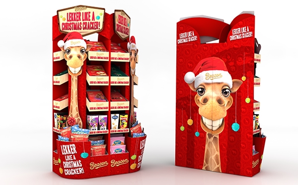 Beacon Sweets Christmas POS 2014 by Stephen Russell at Coroflot.com