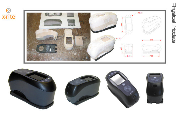 X Rite Ci64 Spectrophotometer by Nicholas Martinchek at Coroflot.com