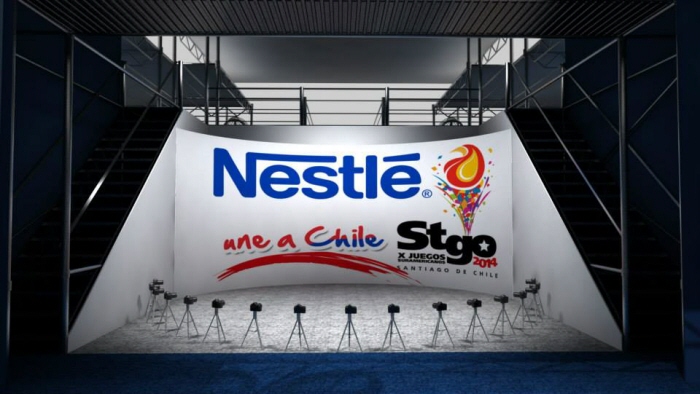 Stand NESTLE Juegos Sudamericanos by Felipe Goknock at Coroflot.com