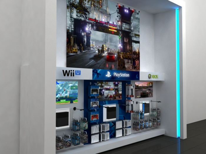 Corner PLAYSTATION Jumbo 1 by Felipe Goknock at Coroflot.com