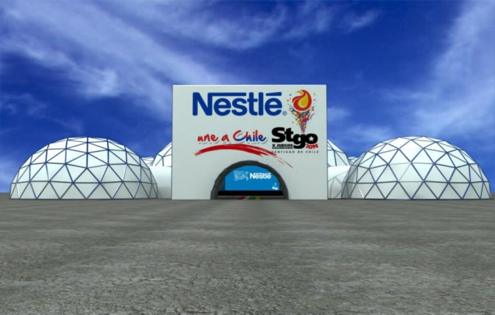 Stand NESTLE by Felipe Goknock at Coroflot.com