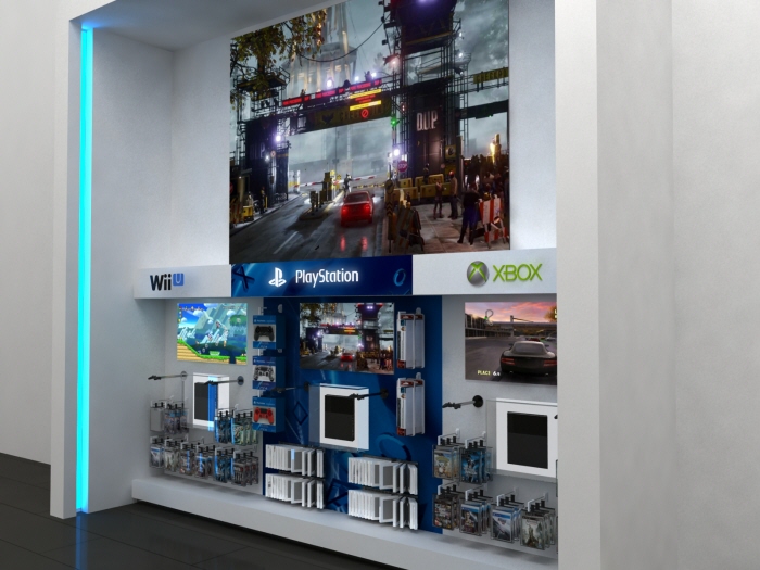 Corner PLAYSTATION Jumbo 1 by Felipe Goknock at Coroflot.com