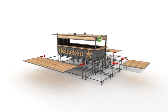 Heineken container 2 by Felipe Goknock at Coroflot.com