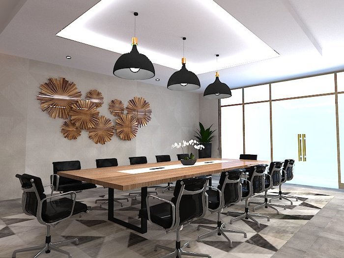 Industrial Conference Room by Renee Anne Malaki at Coroflot.com