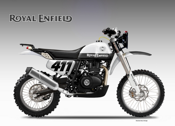 ROYAL ENFIELD HIMALAYAN "RALLY RAID" & "BAJA" by Oberdan Bezzi at ...