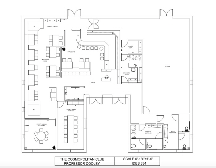 The Cosmopolitan Club by Brittany Wright at Coroflot.com
