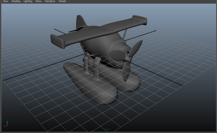 Toy Plane - Autodesk Maya by Yong Yong Liang at Coroflot.com