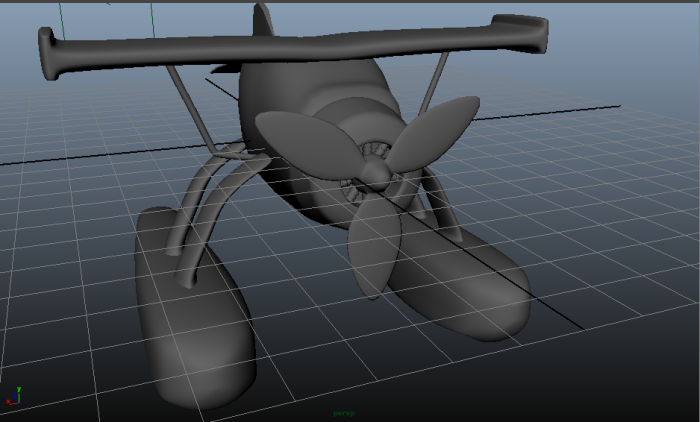 Toy Plane - Autodesk Maya by Yong Yong Liang at Coroflot.com