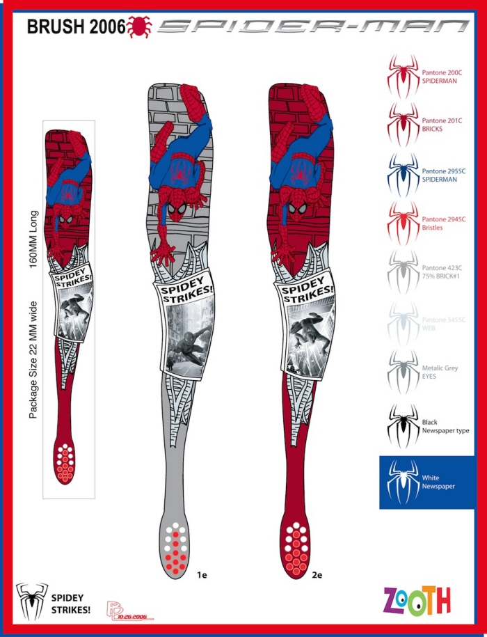 Zooth Toothbrush Product Design by Brian D. Lawrence at Coroflot.com