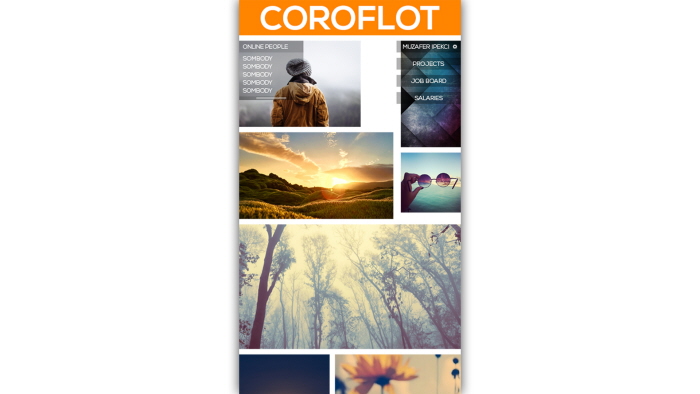 An upload by Muzafer Ipekci on Coroflot: to the project App Design Coroflot