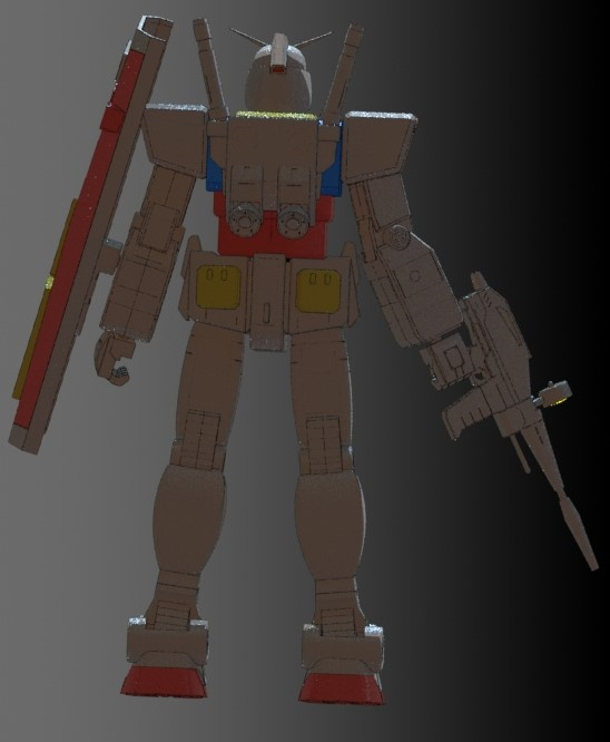 gundam rx-78-2 model by James Draper at Coroflot.com
