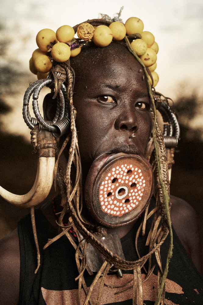 Mursi beauty. by Adam Koziol at Coroflot.com