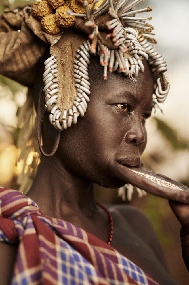 Mursi beauty. by Adam Koziol at Coroflot.com