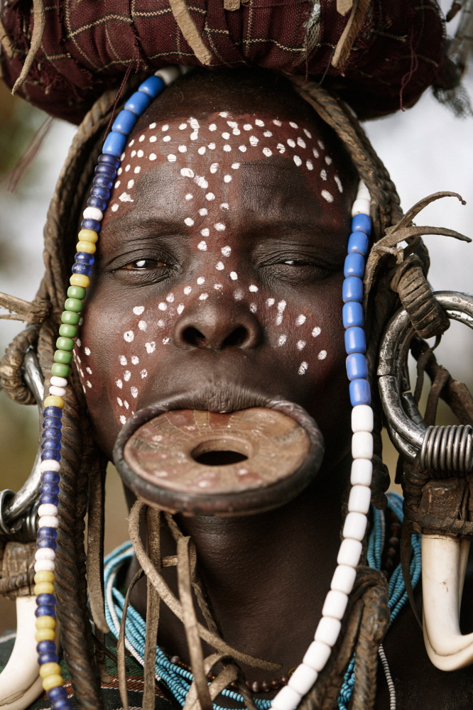 Mursi beauty. by Adam Koziol at Coroflot.com