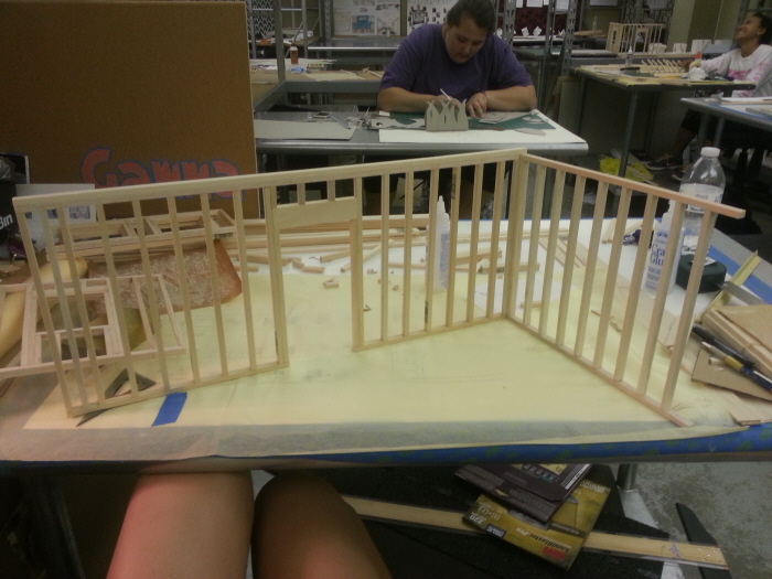 Scale Wood Framing Model by Katharina Beliveau at Coroflot.com