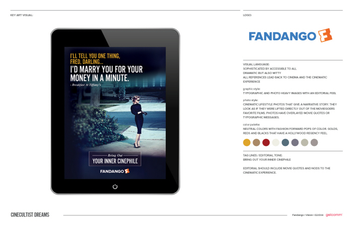 Fandango Brand Style Guide by Christina Lutteroth at Coroflot.com