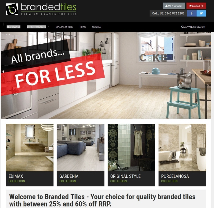 Branded Tiles – Premium Brands For Less by Charm style at Coroflot.com