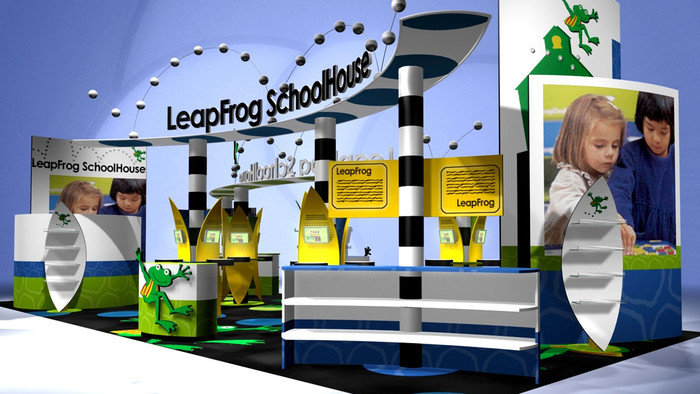 An upload by Ed Blackman on Coroflot: to the project LeapFrog 20'x40'