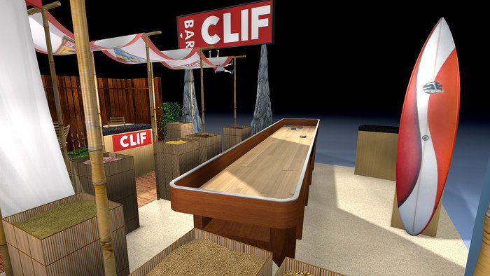 An upload by Ed Blackman on Coroflot: to the project Clif Bar 30'x50'