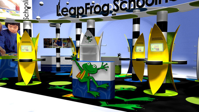 An upload by Ed Blackman on Coroflot: to the project LeapFrog 20'x40'