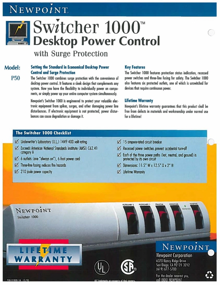 NEWPOINT SURGE PROTECTORS by DAVID A. NICHOLS at Coroflot.com