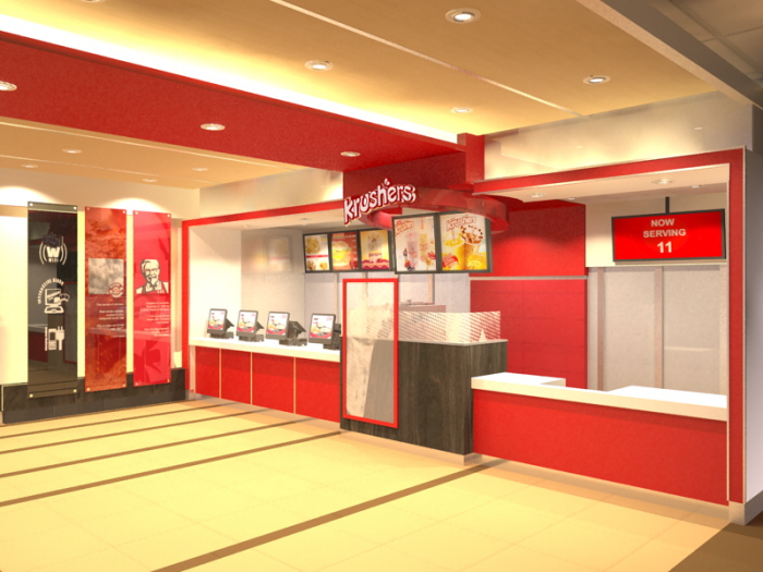 Industrial and Interior Designs, KFC Philippines by Ronald Traballo at ...