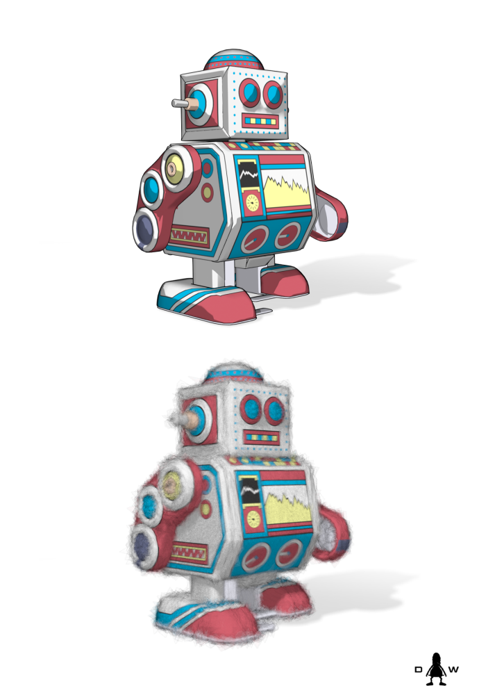 Berlin Robot by Darren Walker at Coroflot.com