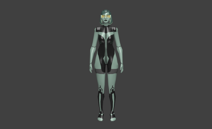 Modelado De Un Personaje Complejo En Blender By Ana Margarita Márquez