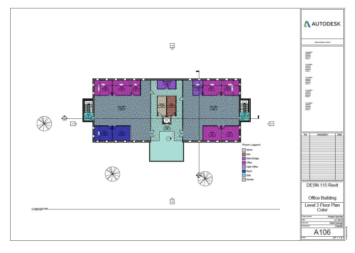 Revit Office Complex by Mark McCollough at Coroflot.com