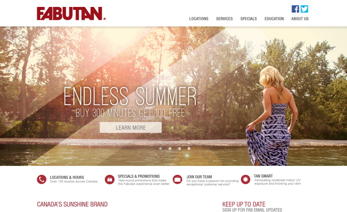 Fabutan Corporation Rebrand by Christine Taylor at Coroflot.com