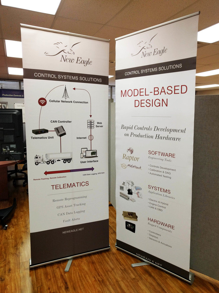 New Eagle Trade Show Infographic by Nina Alvarado at Coroflot.com