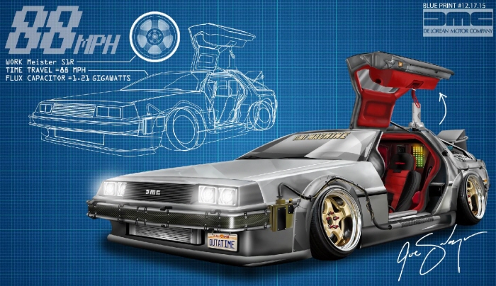 DMC Delorean Modified by Joseph Salazar at Coroflot.com