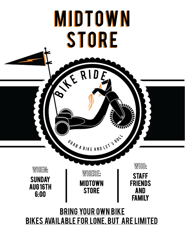 Bike Ride Flyers by Kent Braun at Coroflot.com