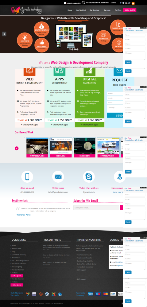 Website Design in India by Anuj Gupta at Coroflot.com
