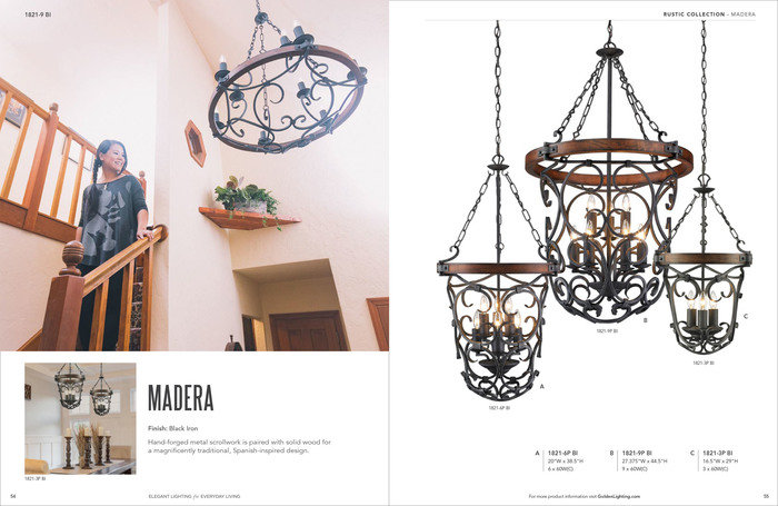 2019-2020 Golden Lighting Catalog by Michael Reino at Coroflot.com