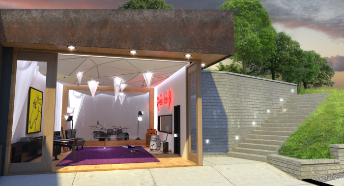 The Cave Recording Studio by Jason Zavala at Coroflot.com