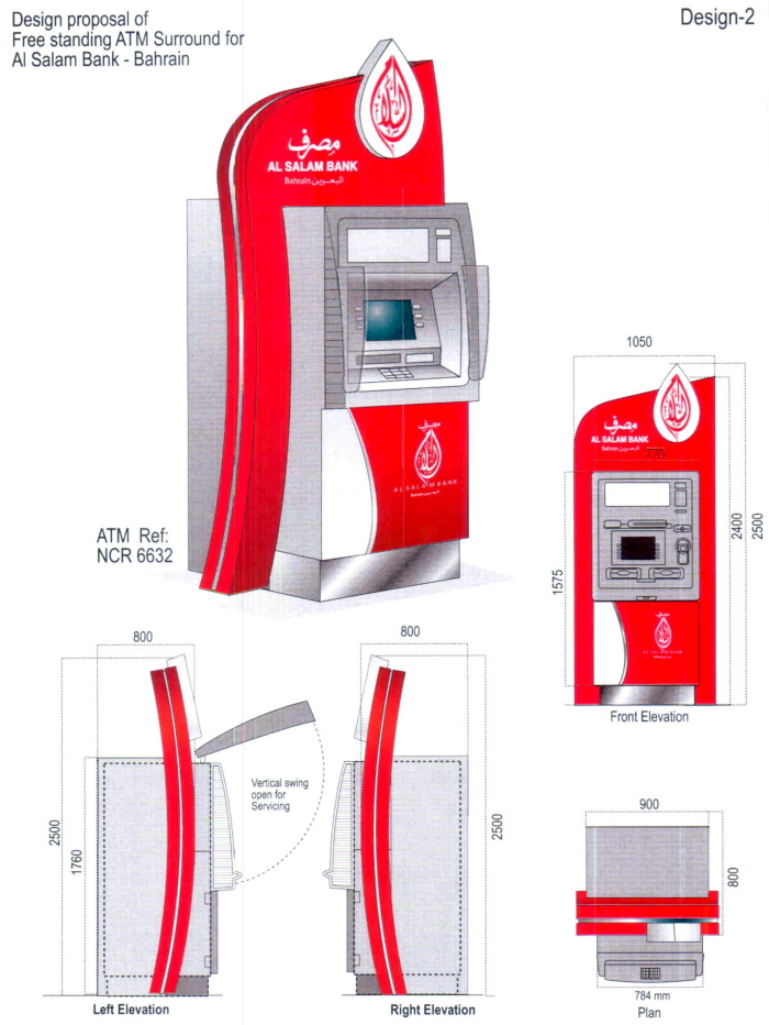 ATM 2D Design by RATHEESH K.RAM at Coroflot.com