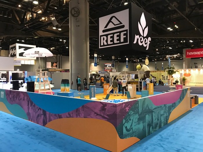 STARCH CREATIVE: REEF SURF EXPO BOOTH 2018 by KINGSLEY AARONS at ...