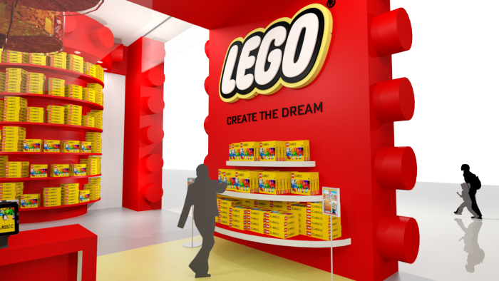 LEGO Retail Store Design by KAYLA DEJONG at Coroflot.com