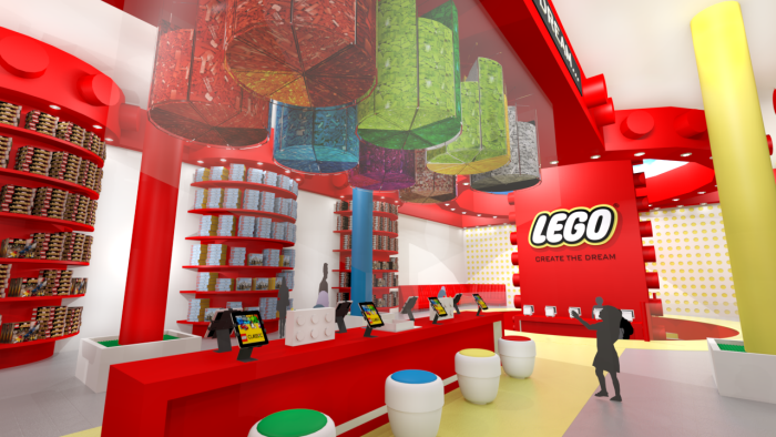 LEGO Retail Store Design by KAYLA DEJONG at Coroflot.com